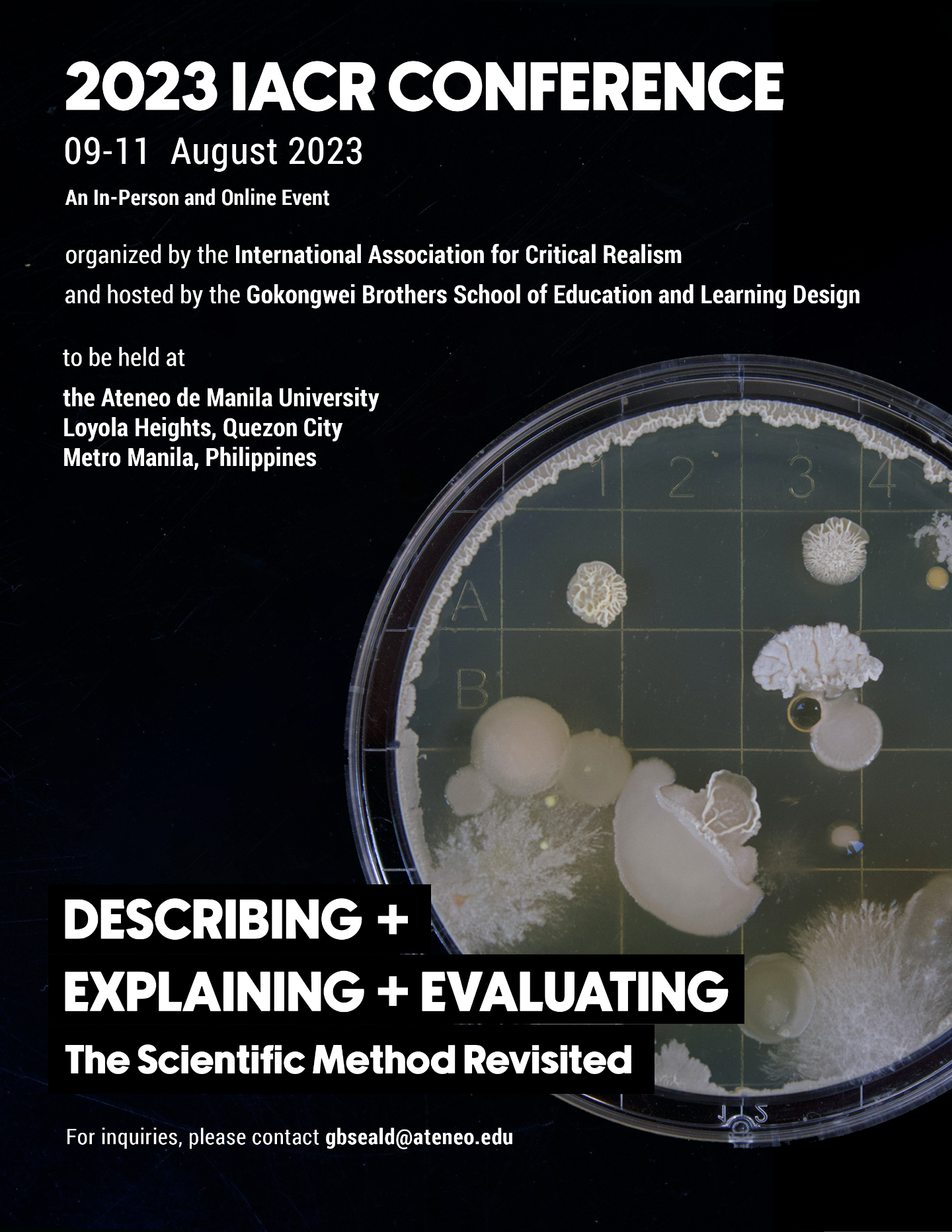 2023 IACR Conference announced – Critical Realism Network